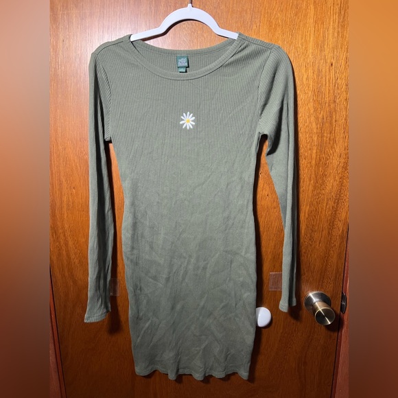 wild fable | Dresses | Wild Fable Target Brand Olive Green Dress | Poshmark